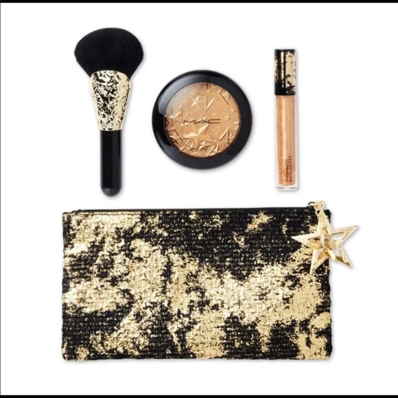 MAC Cosmetics | Makeup | Mac Sprinkle Of Shine Kit Gold | Poshmark